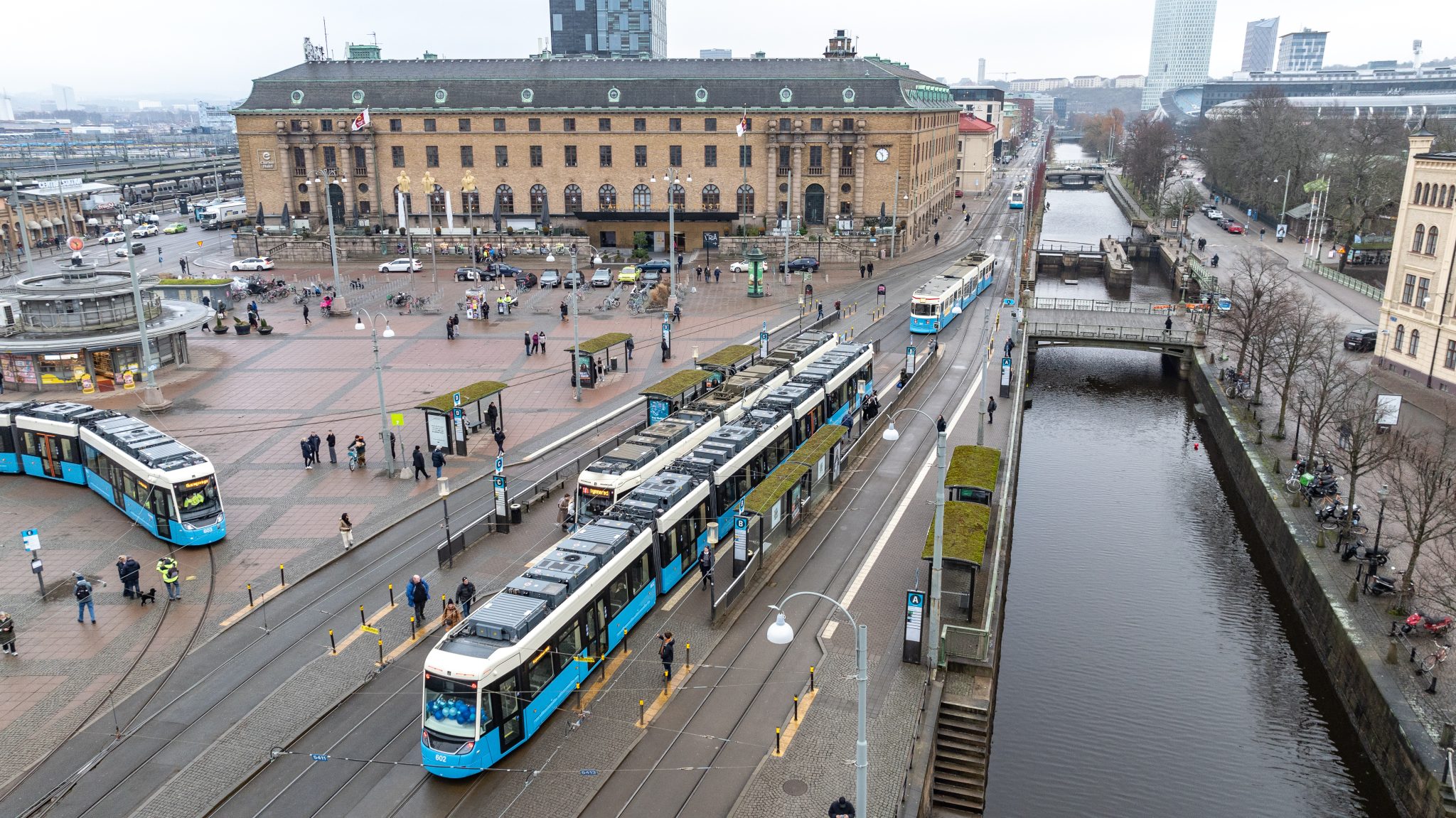 Premiärtur och invigning av M34 - Göteborgs Spårvägar - Vi sätter ...